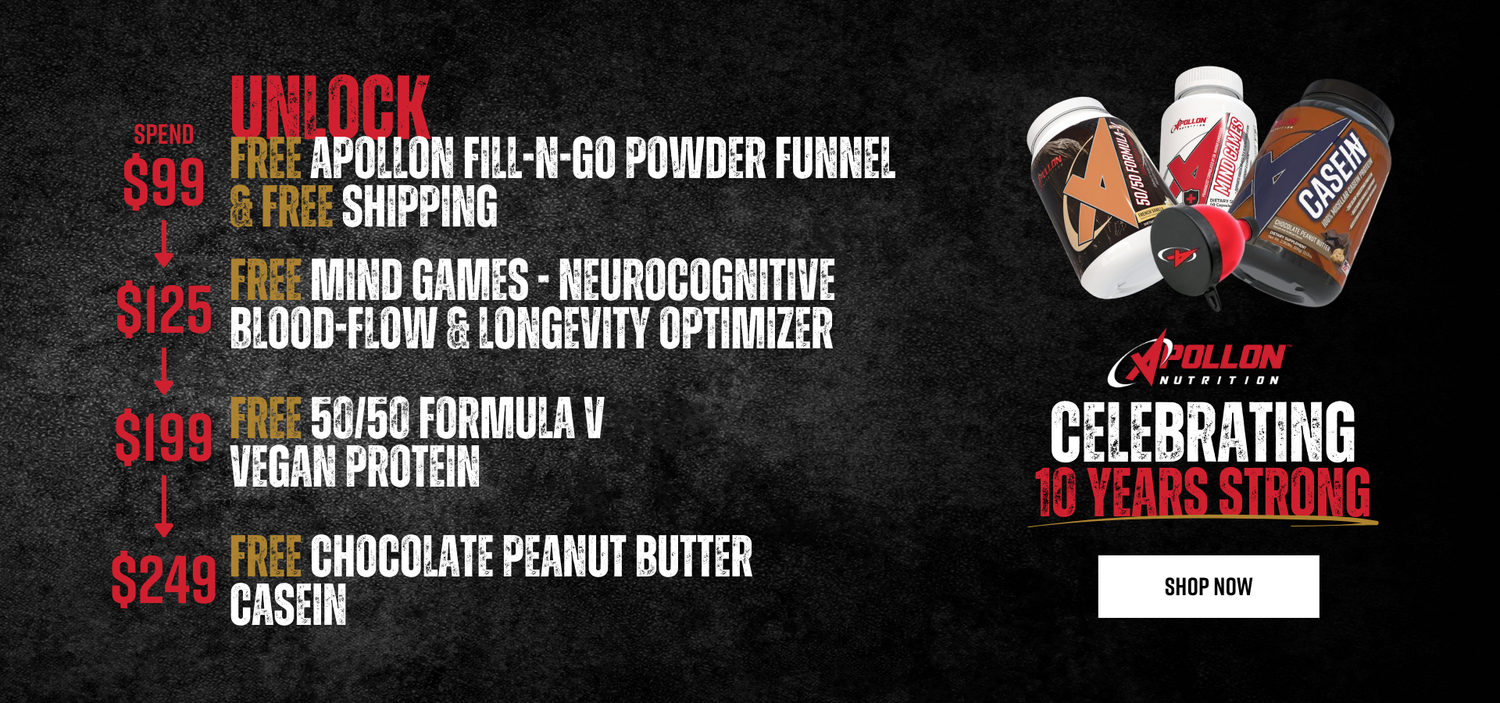 Apollon Nutrition - Hard Hitting Transparent Formulas