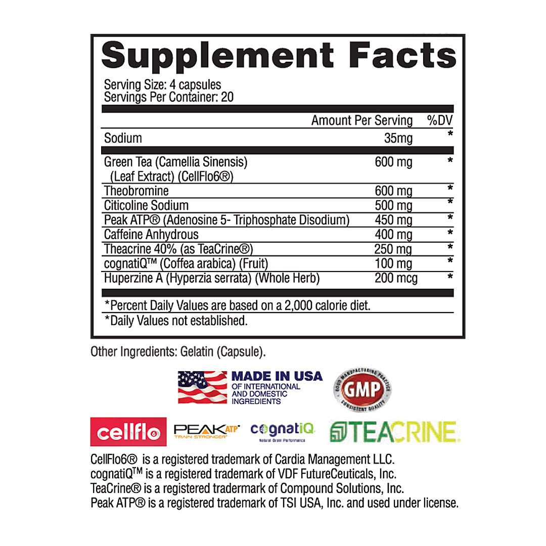 Furiosa - Performance Maximizing Pre-Workout Capsules – Apollon Nutrition