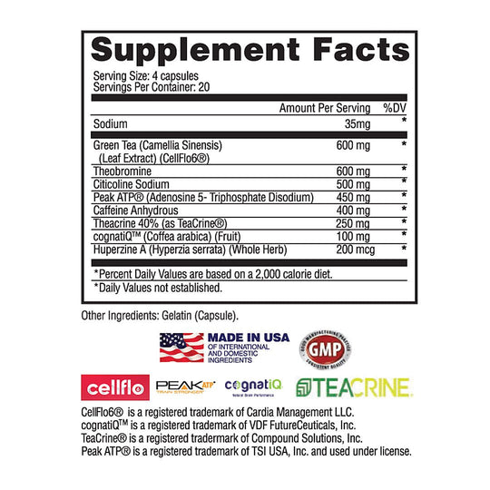 Furiosa - Performance Maximizing Pre-Workout Capsules – Apollon Nutrition